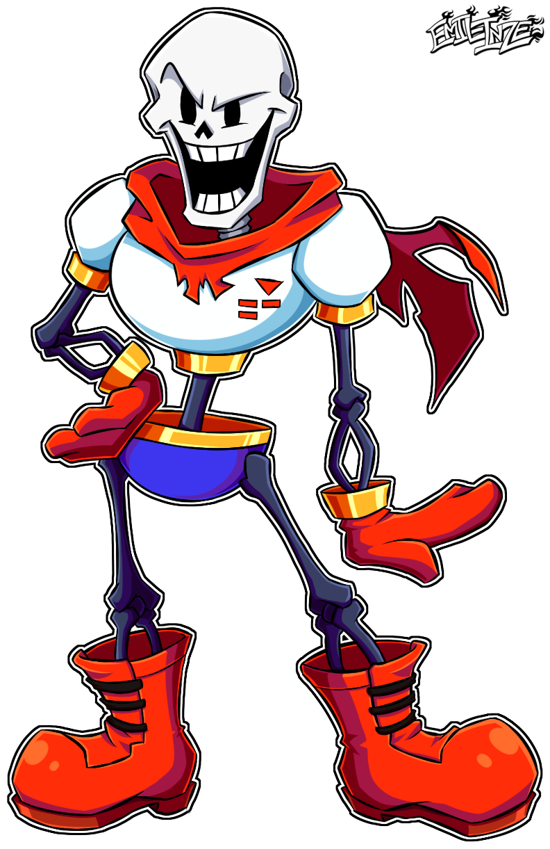Papyrus Undertale By Emil Inze On Deviantart