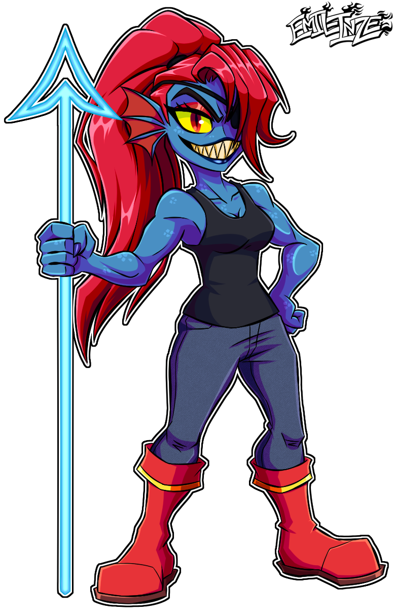 Undyne Undertale By Emil Inze On Deviantart