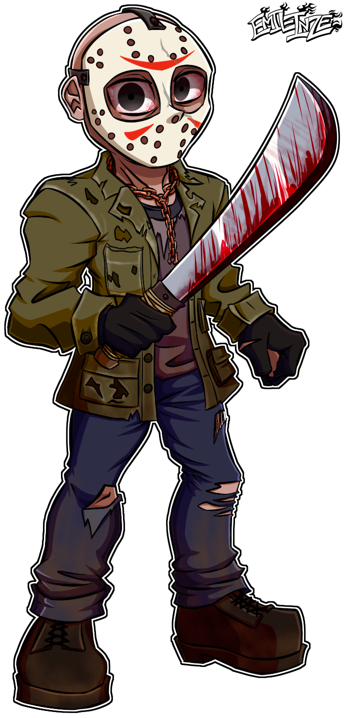Jason Voorhees Friday The 13th By Emil Inze On Deviantart