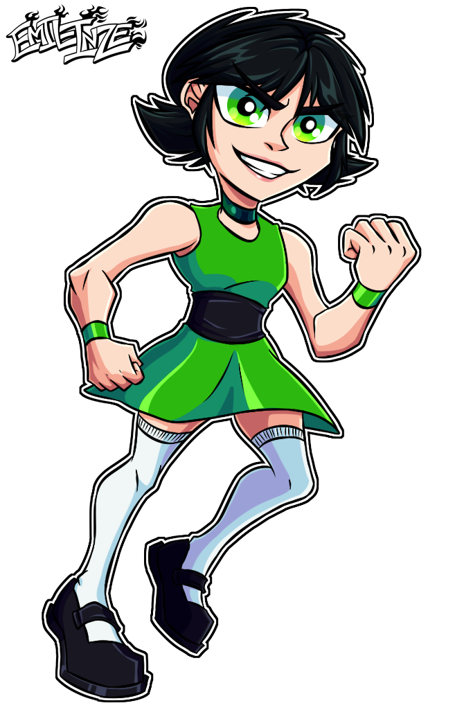 Buttercup The Powerpuff Girls By Emil Inze On Deviantart