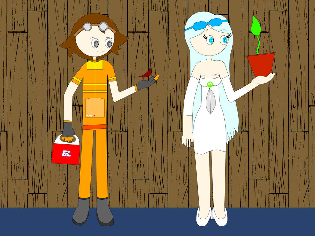 Wall E Eve Humanized By Thecirculatorysystem On Deviantart