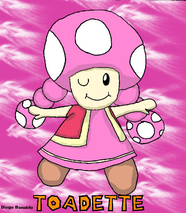 Toadette by Bonaldo-Kun on DeviantArt