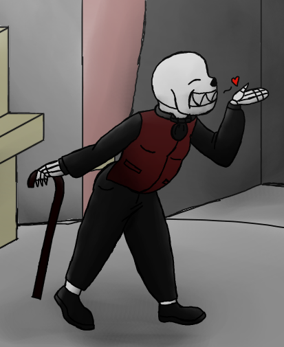 Mini Mafiafell Sans Singing At Grillbys By Kyoyane On Deviantart