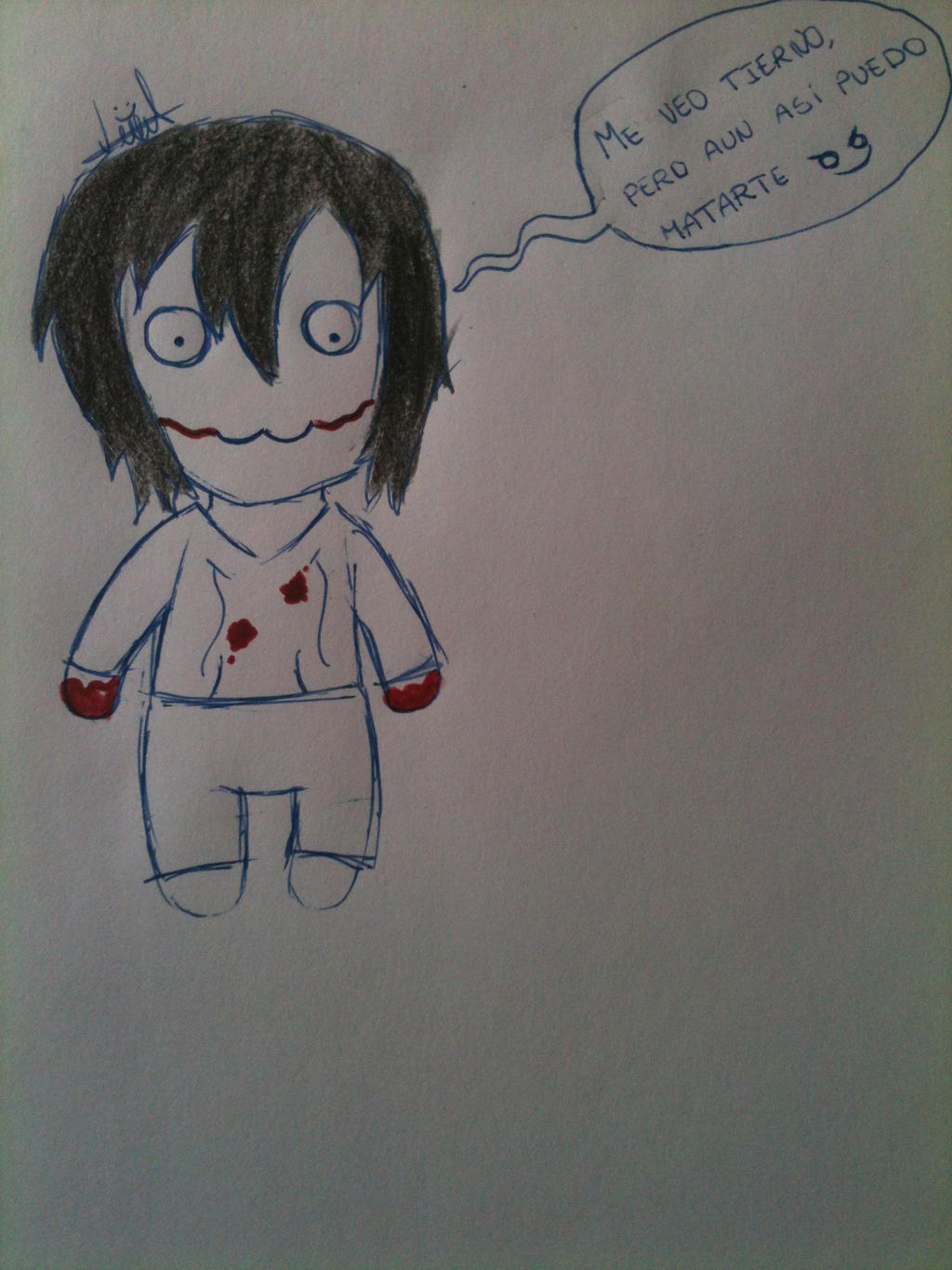 Jeff The Killer Kawaii By Vale Gato98 On Deviantart