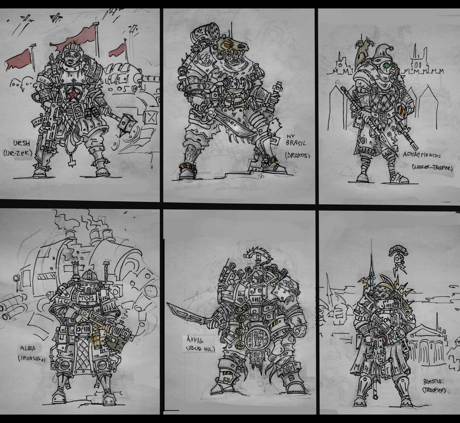 Techno Barbarians Vol1 By Dahmernation On Deviantart