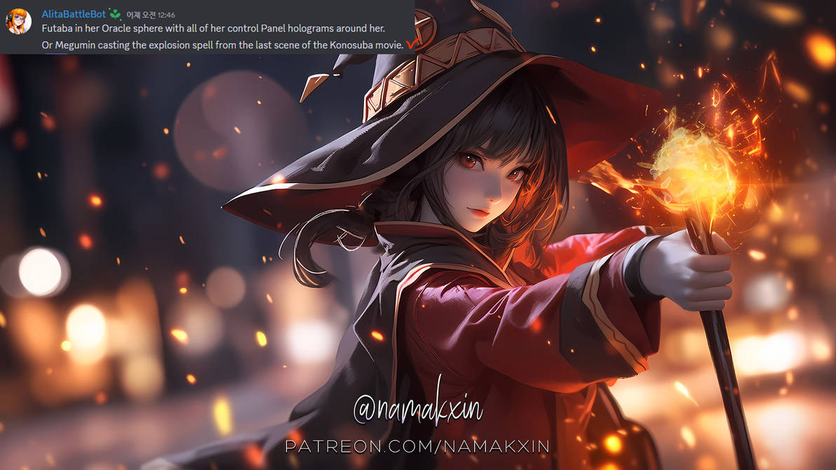 Request Rewards 01 Megumin Explosion By Namakxin On Deviantart