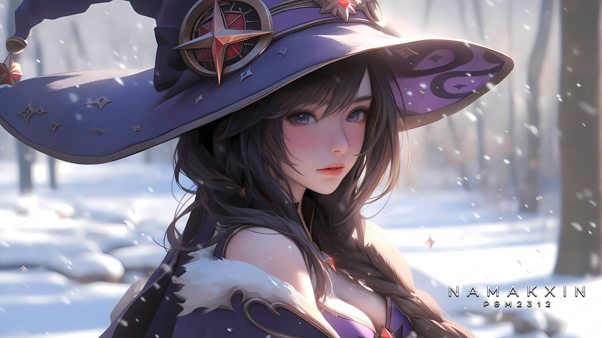 P2312 Mona X Winter By Namakxin On Deviantart