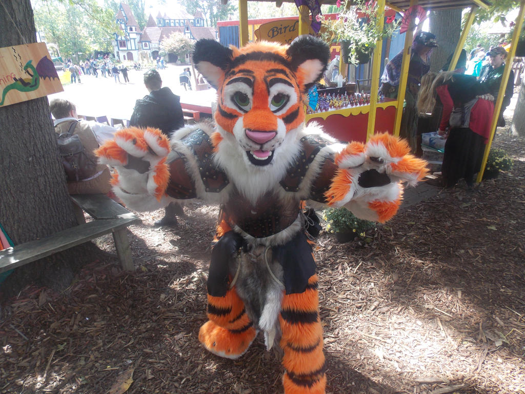 Tiger Fursuiter Mi Renaissance Festival 2018 By Missconnieroyal On Deviantart