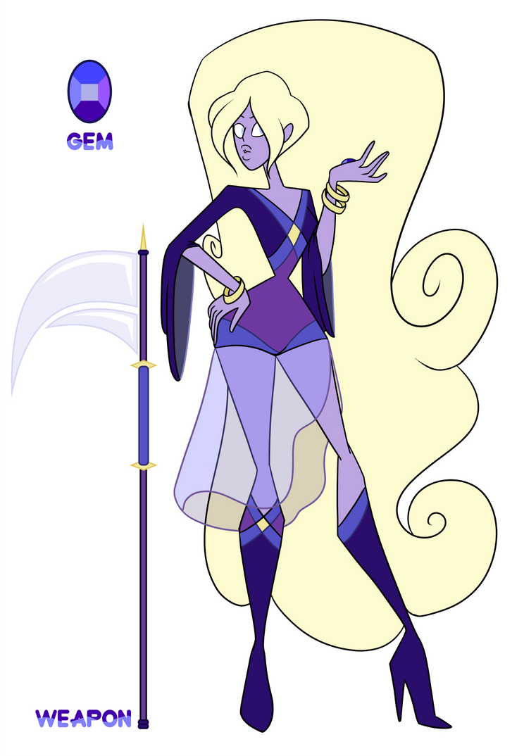 Steven Universe Gem Oc Iolite By Cyvine On Deviantart