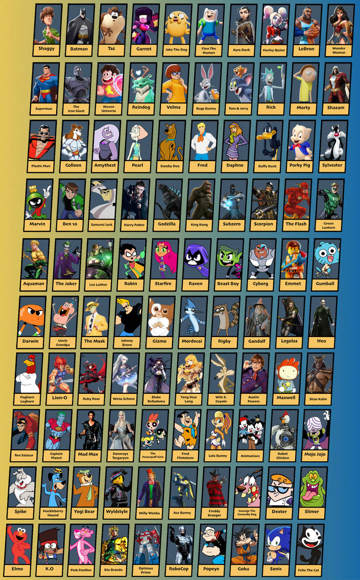 Multiversus Dream Roster by ZackTv321 on DeviantArt Multiversus Dream Roster by ZackTv321 on DeviantArt