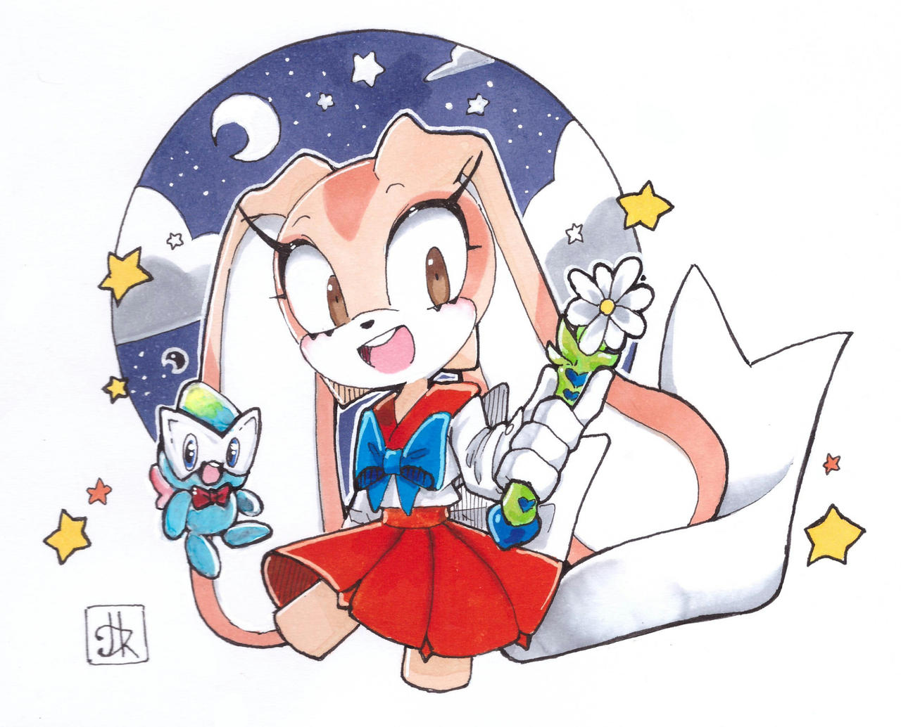 Cream The Bunny By Dinrutherforddealer On Deviantart