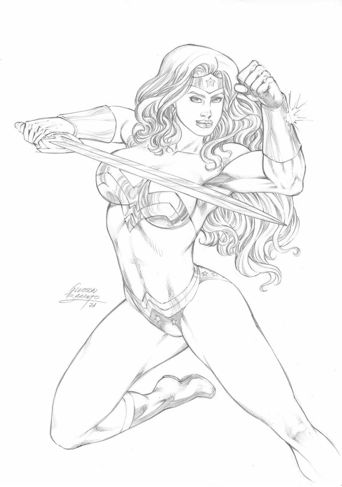 Wonder Woman Sexy By Jgledson On Deviantart
