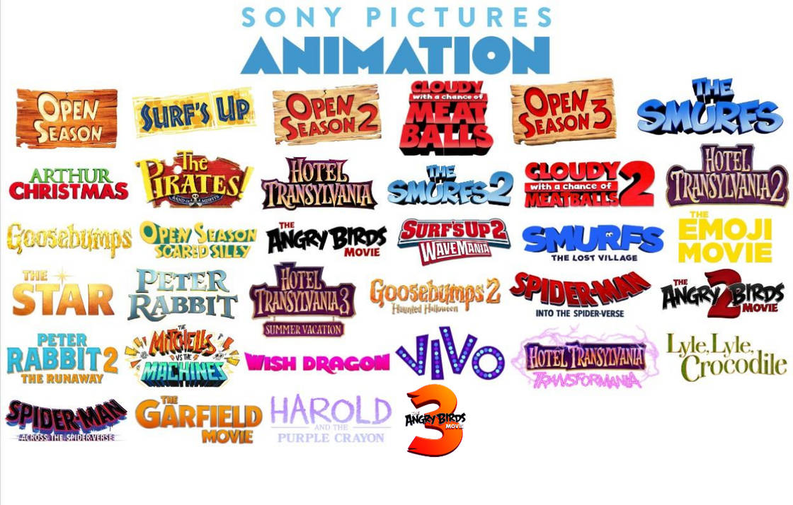 Sony Pictures Animation 2006-2024 by YNLF on DeviantArt Sony Pictures Animation 2006-2024 by YNLF on DeviantArt