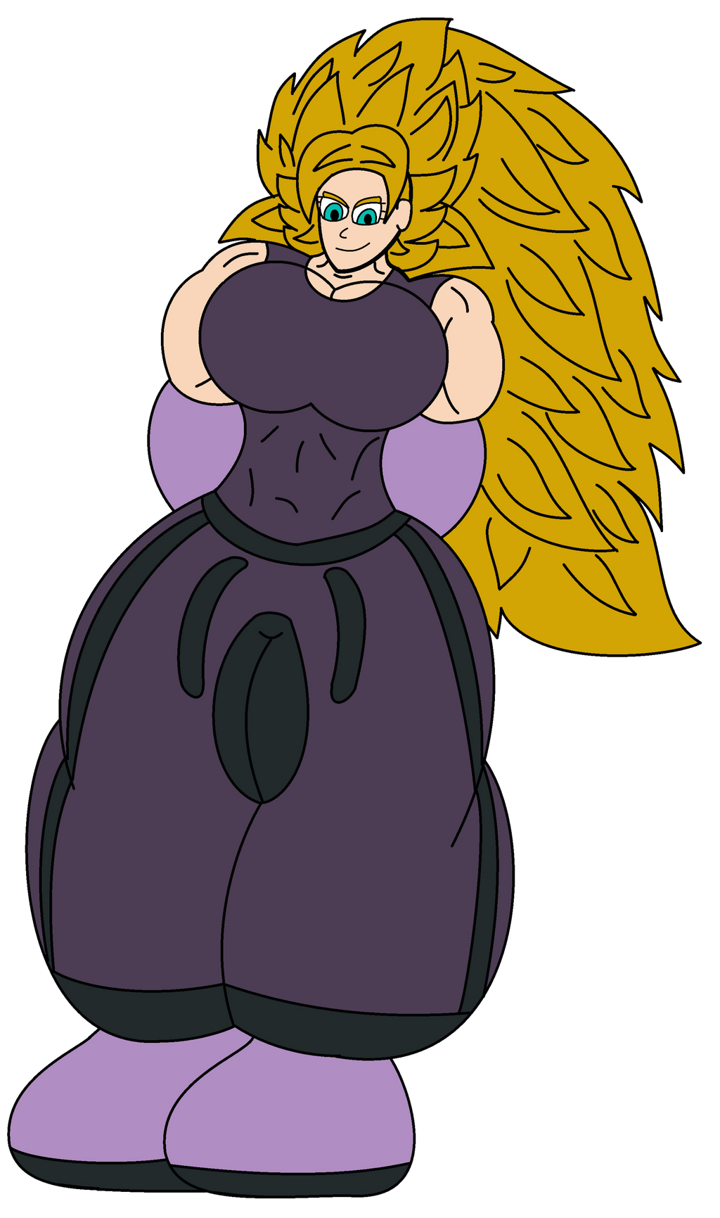 Caulifla My Version SSJ3 by Big-Time99 on DeviantArt Caulifla My Version SSJ3 by Big-Time99 on DeviantArt