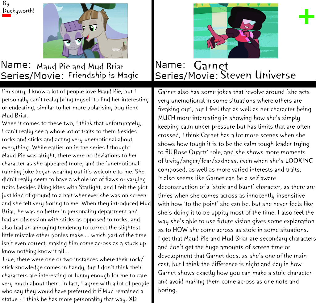 Character Comparison Stoic Characters By Duckyworth On DeviantArt character-comparison-stoic-characters-by-duckyworth-on-deviantart