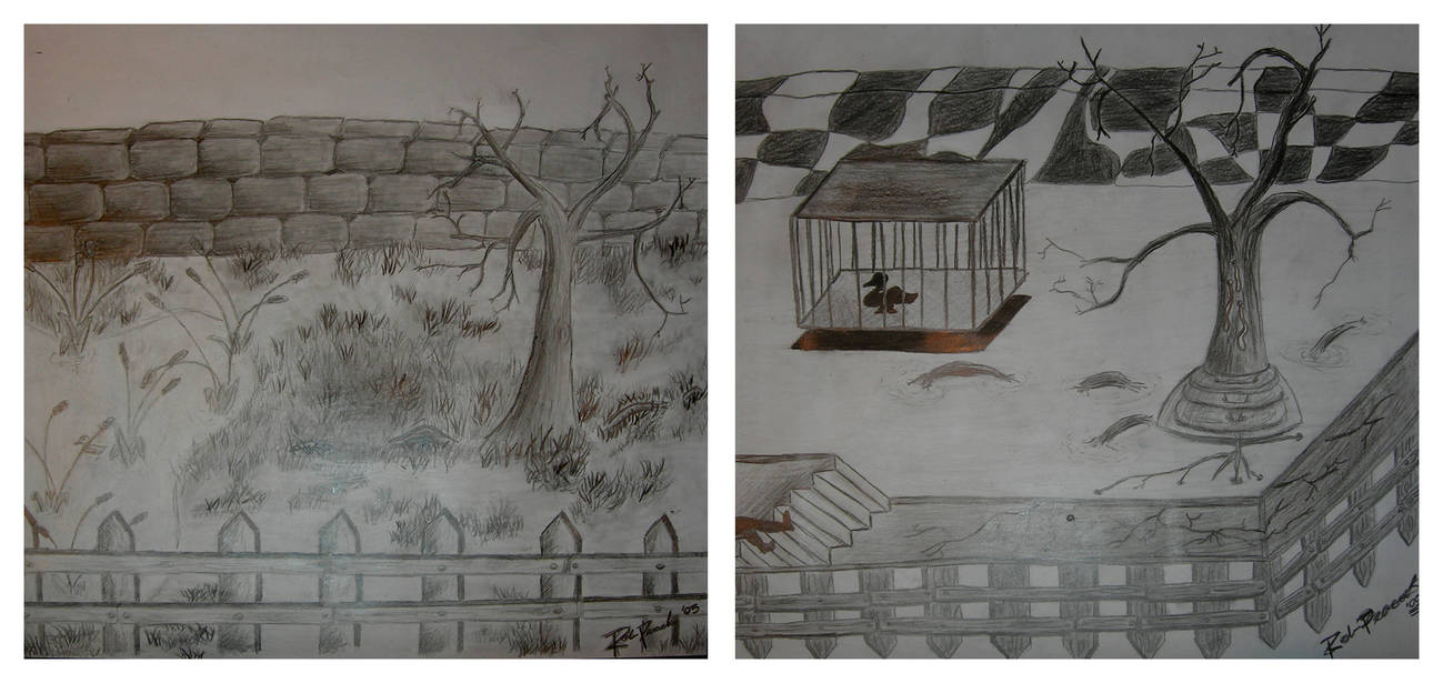 Realism vs. Surrealism by robpeacock on DeviantArt
