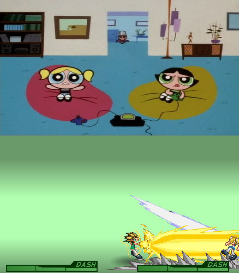 Ppgd Battle In Megaville Bubbles Vs Buttercup 2 By Snitchpogi12 On Deviantart