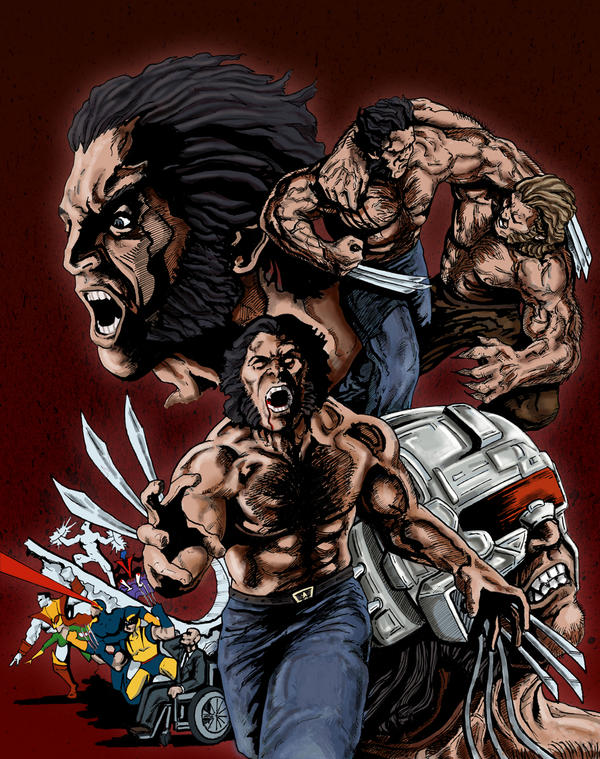 Wolverine Sabretooth Cover Marvel Comics Lightfoot By Leelightfoot On