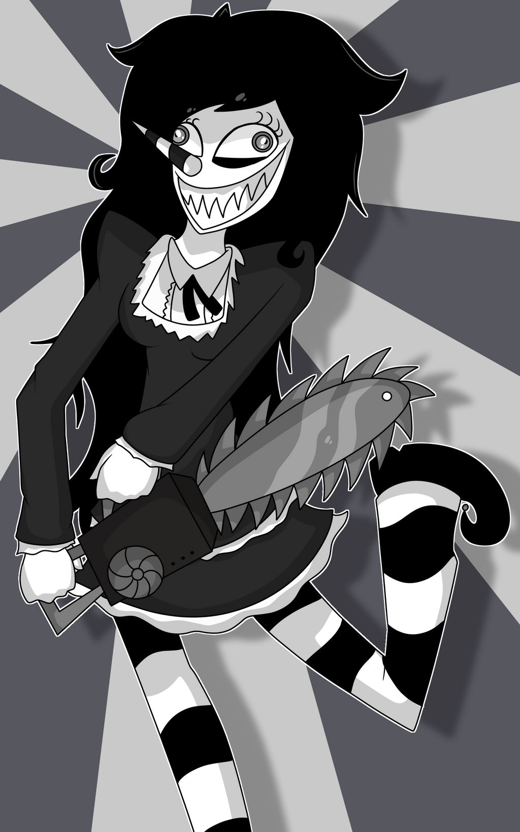 Laughing Jill By Aflippingthumbtac On Deviantart
