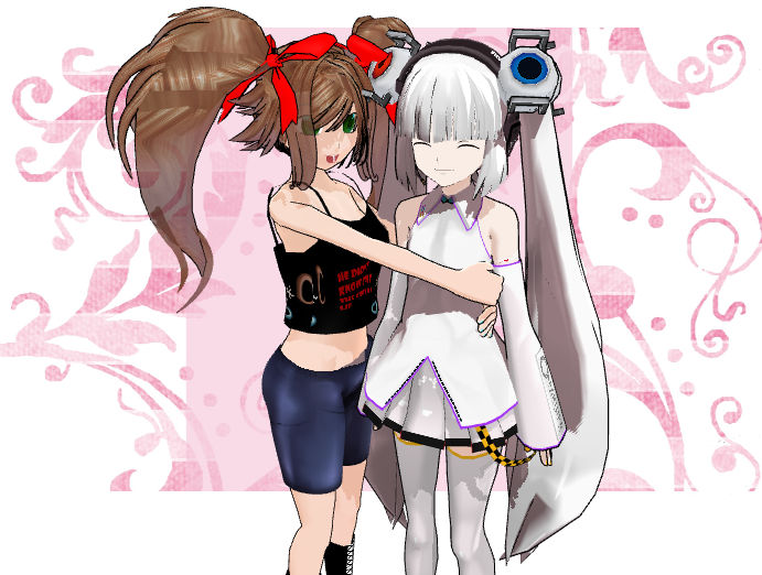 Selfy Mmd Glados And Glados By Mysteryxgirl On Deviantart