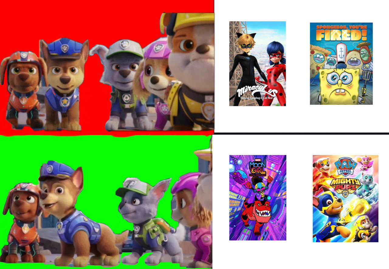 Paw Patrol Meme Reaction Template By Tommieyoshicity On Deviantart