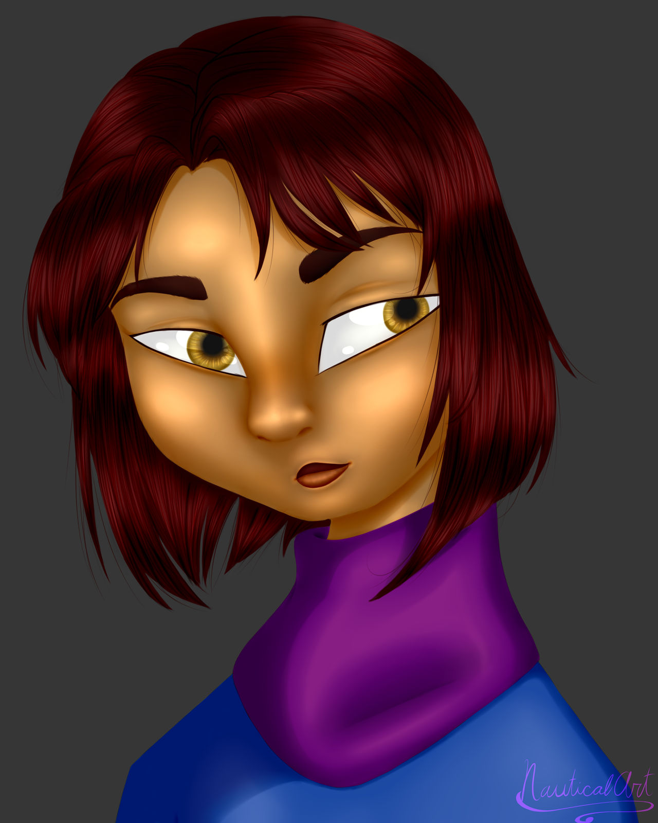 Frisk By The Purple Gremlin On Deviantart