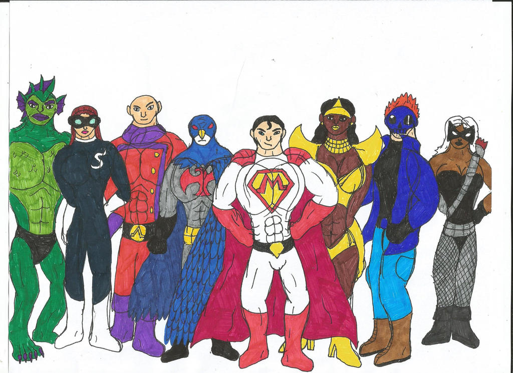 Multiverse: Guardians of Justice by MalchiorOfNol on DeviantArt Multiverse: Guardians of Justice by MalchiorOfNol on DeviantArt