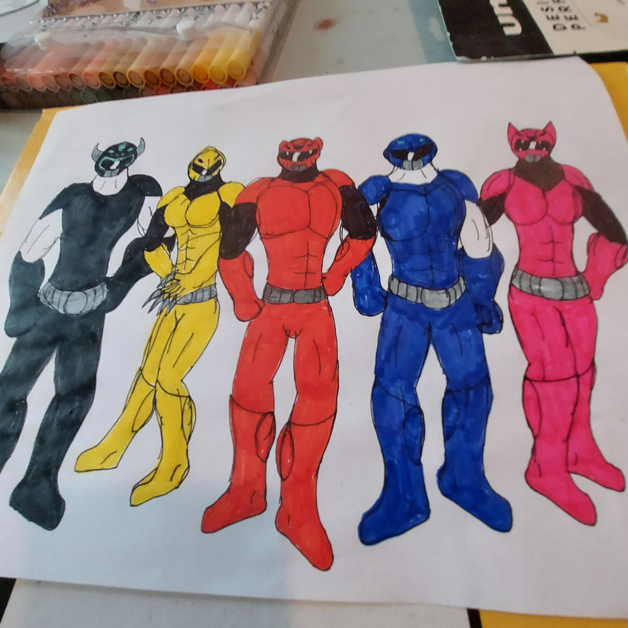 Power Rangers: Spirit Guardians by MalchiorOfNol on DeviantArt Power Rangers: Spirit Guardians by MalchiorOfNol on DeviantArt