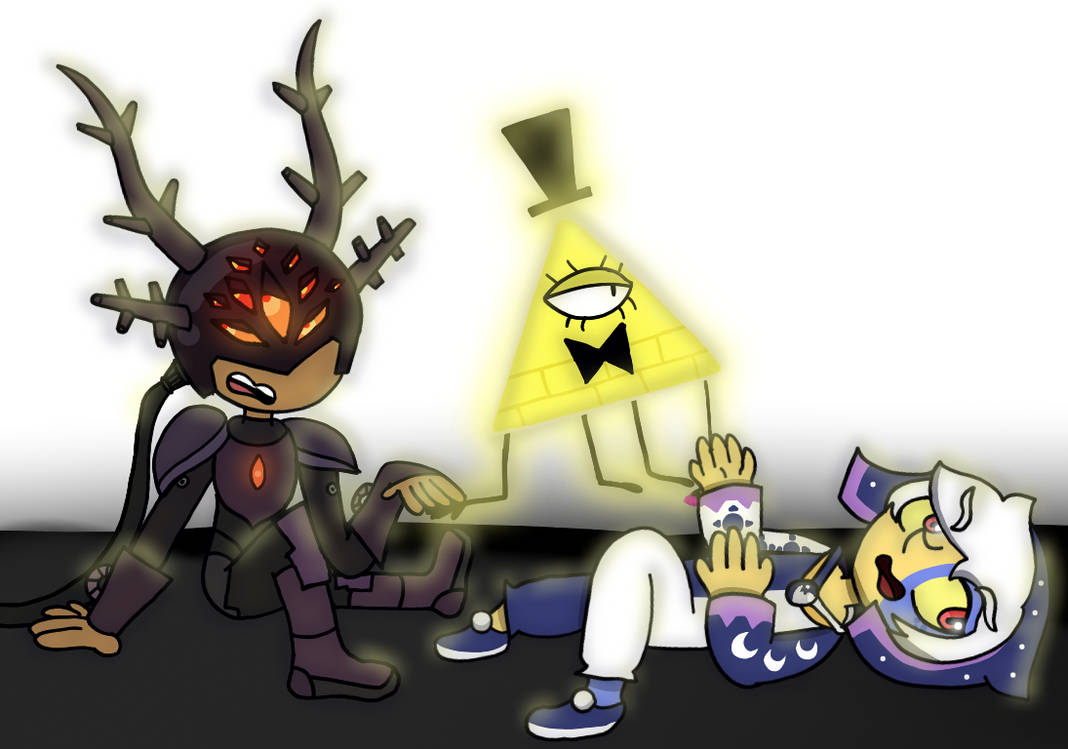 Old Darcy The Collector Bill Cipher Meeting By Draqonfliies On