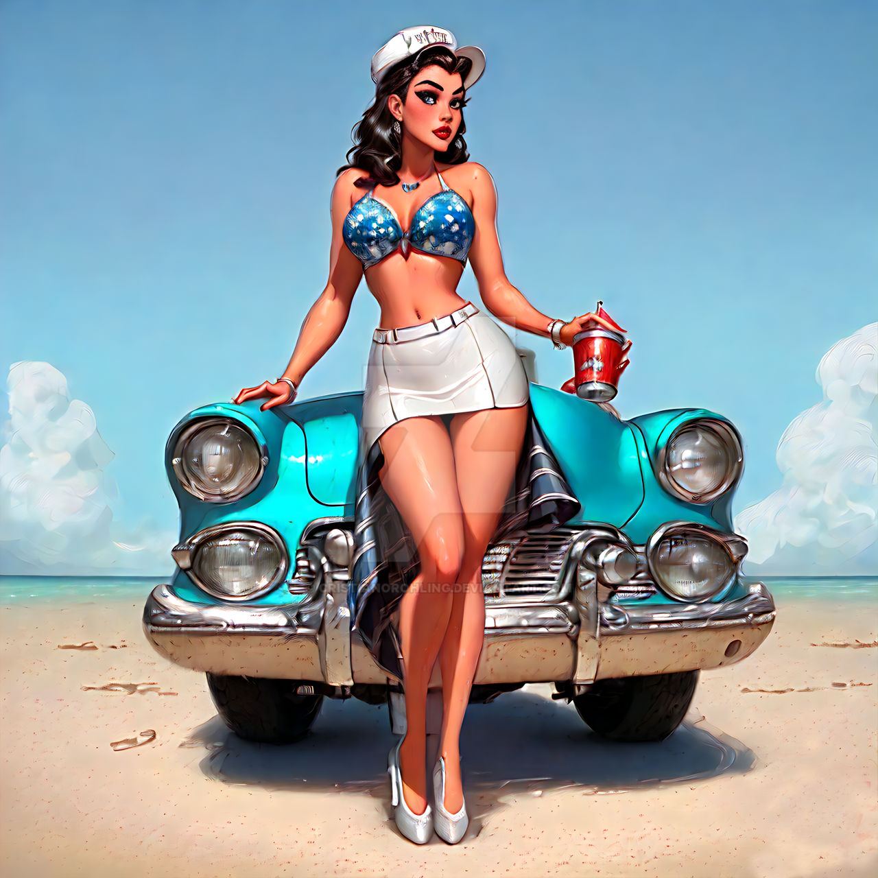 Cadillacs And Pinups By Cristianorohling On Deviantart