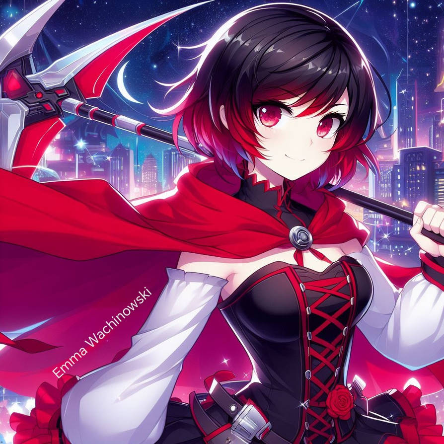 Rwby Ruby Rose By Emma Wachi On Deviantart