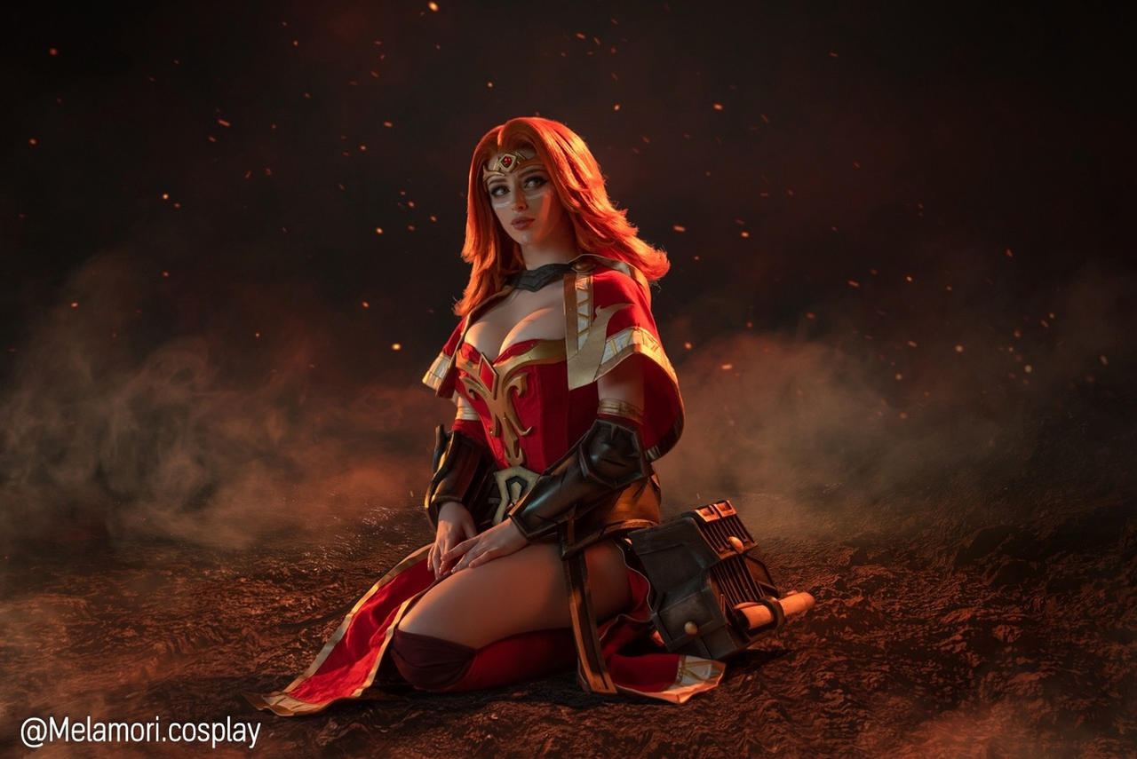 Lina Dota 2 7 By Ladymelamor1 On Deviantart