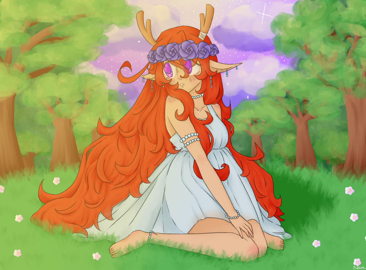 Forest Nymph By Noir E On Deviantart