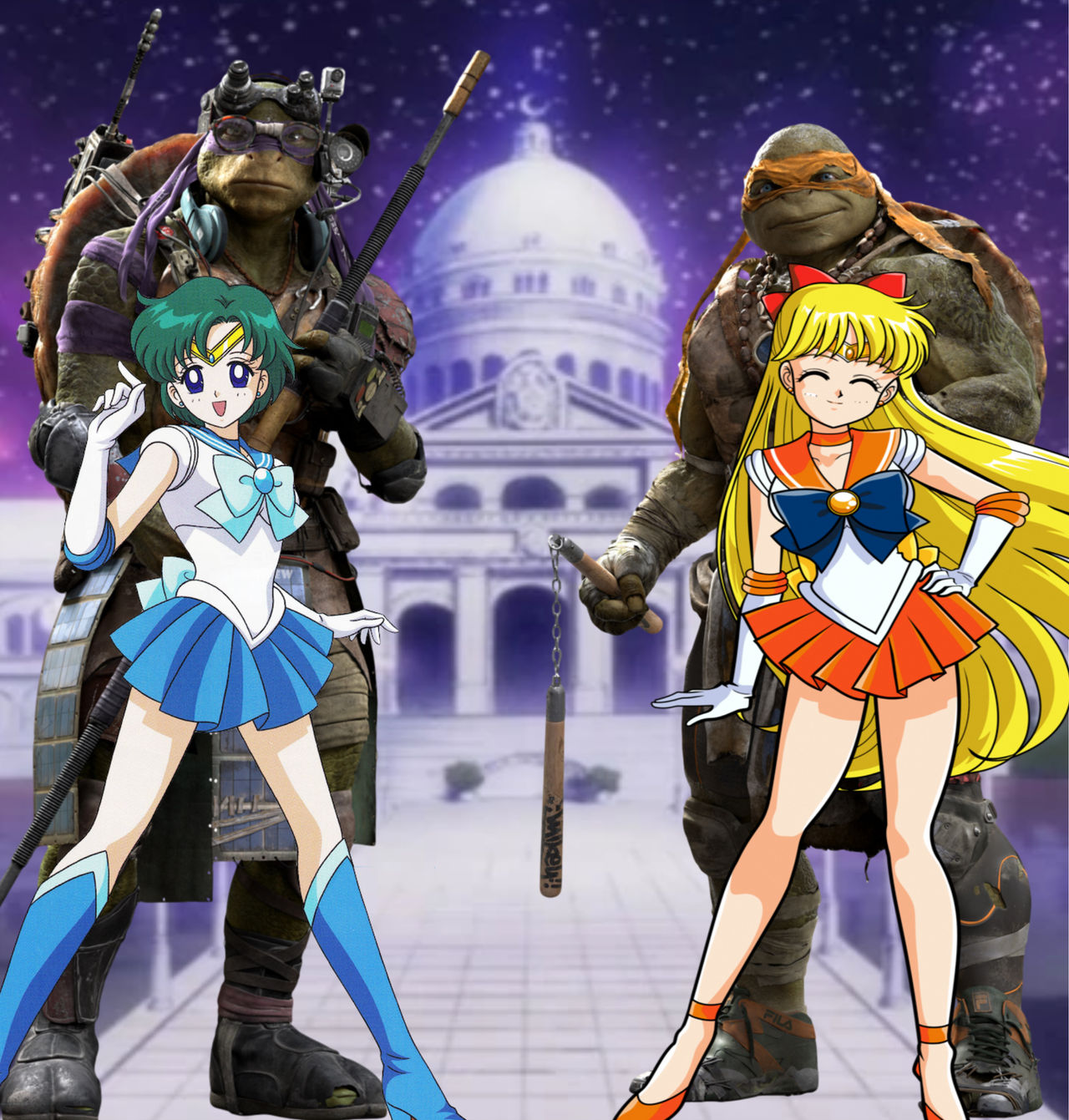 Tmnt X Sailor Moon By Rsuam1 On Deviantart