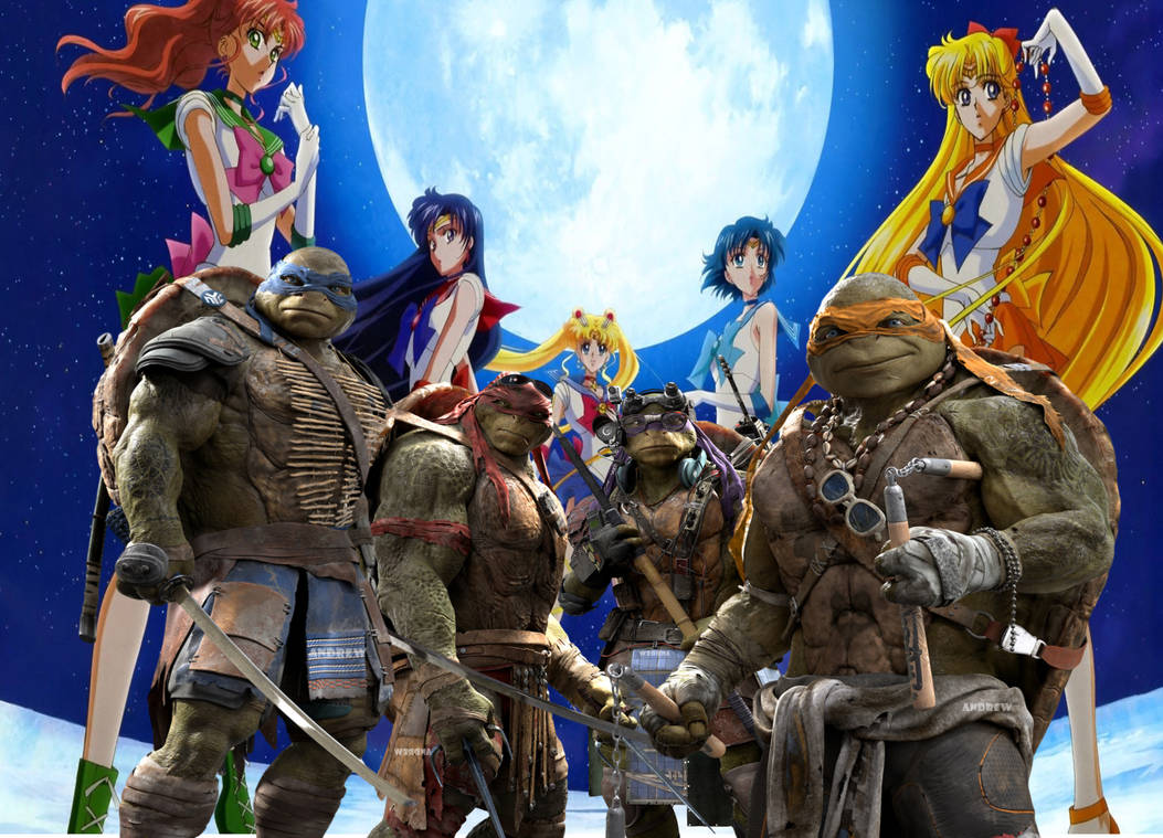 Tmnt X Sailor Moon Fall Love Part 2 By Rsuam1 On Deviantart