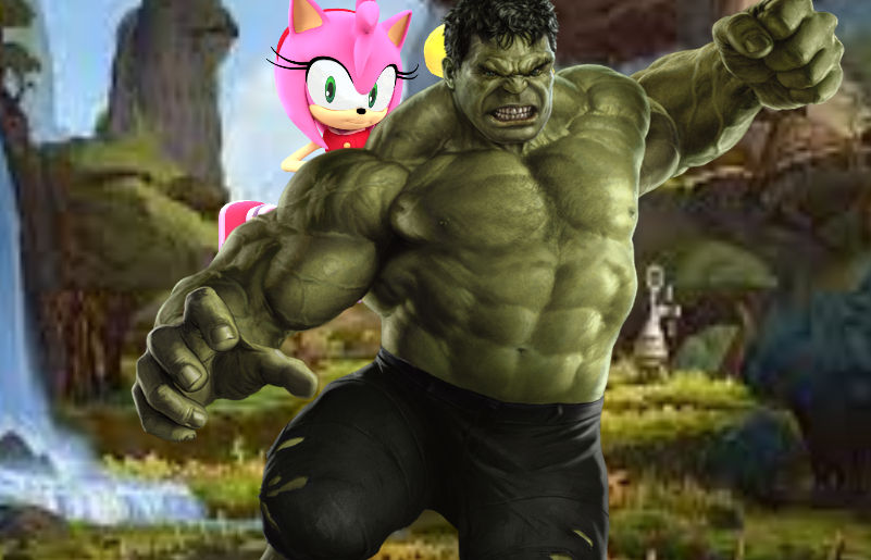 Hulk X Amy Rose Boom By Rsuam1 On Deviantart
