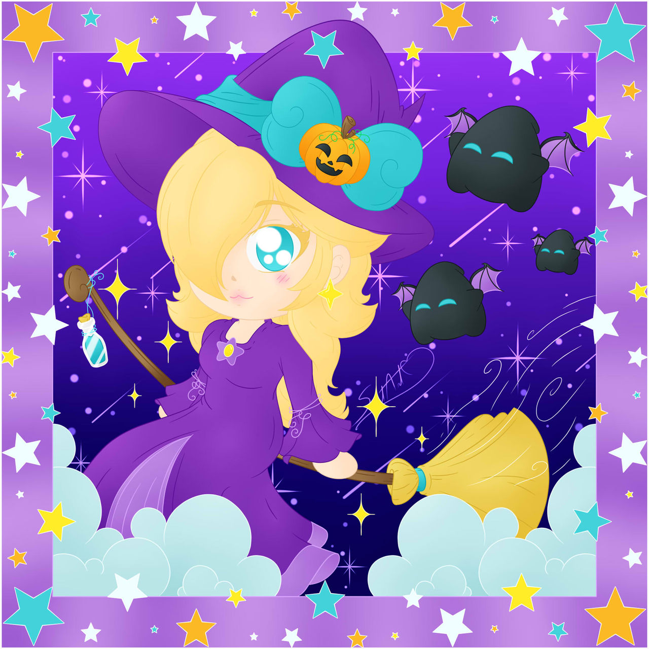 Halloween Princess Rosalina By Sweetarts2 On Deviantart