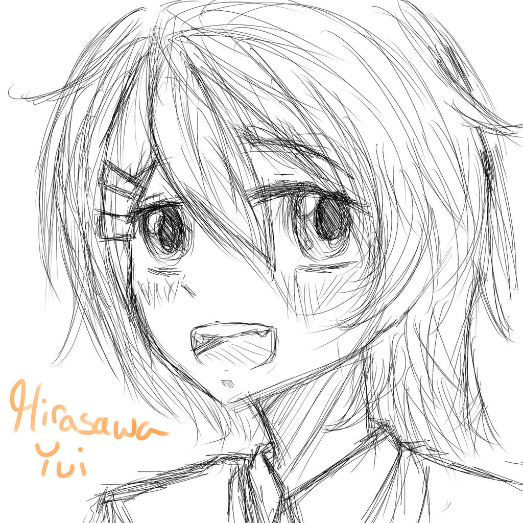 Hirasawa Yui Sketch By Maouyuki On Deviantart