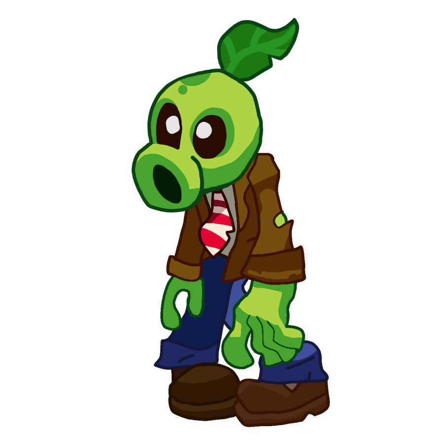Zombotany Peashooter In Pvz3 Style By Bruh11928 On Deviantart