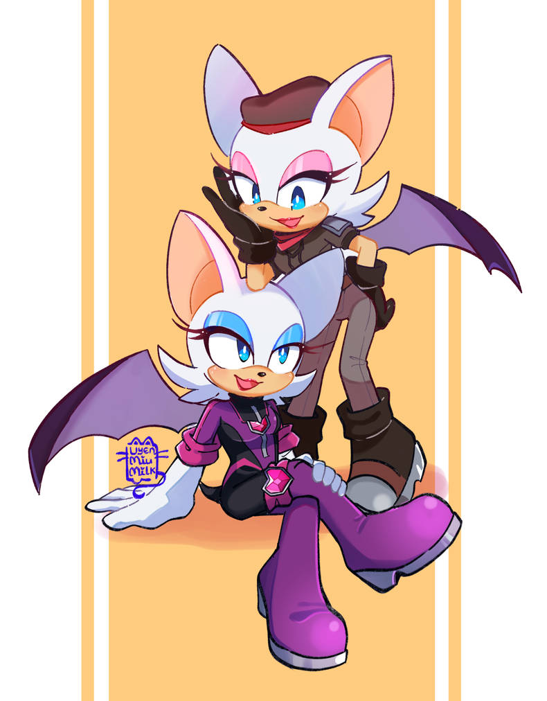Rouge In Sonic Prime By Uyenmiumilk On Deviantart