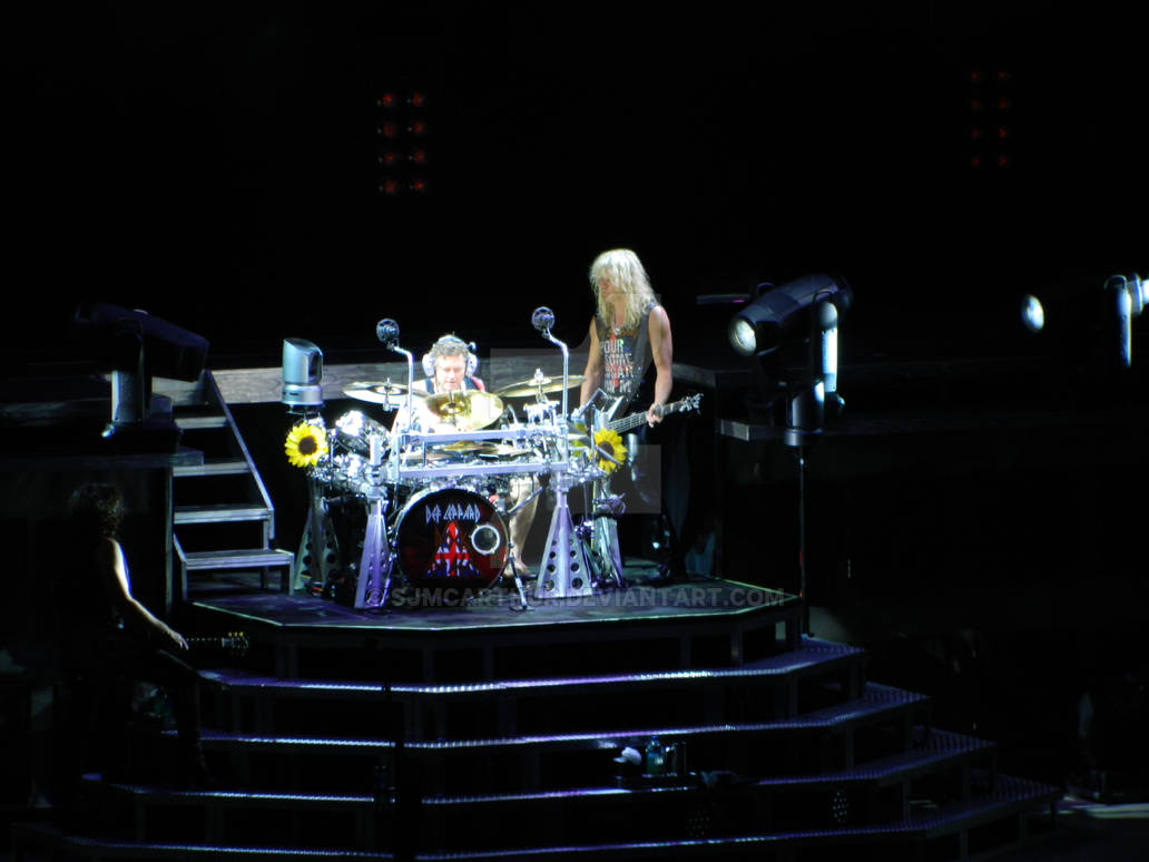 Def Leppards Rick Allen And Rick Savage By Sjmcarthur On Deviantart