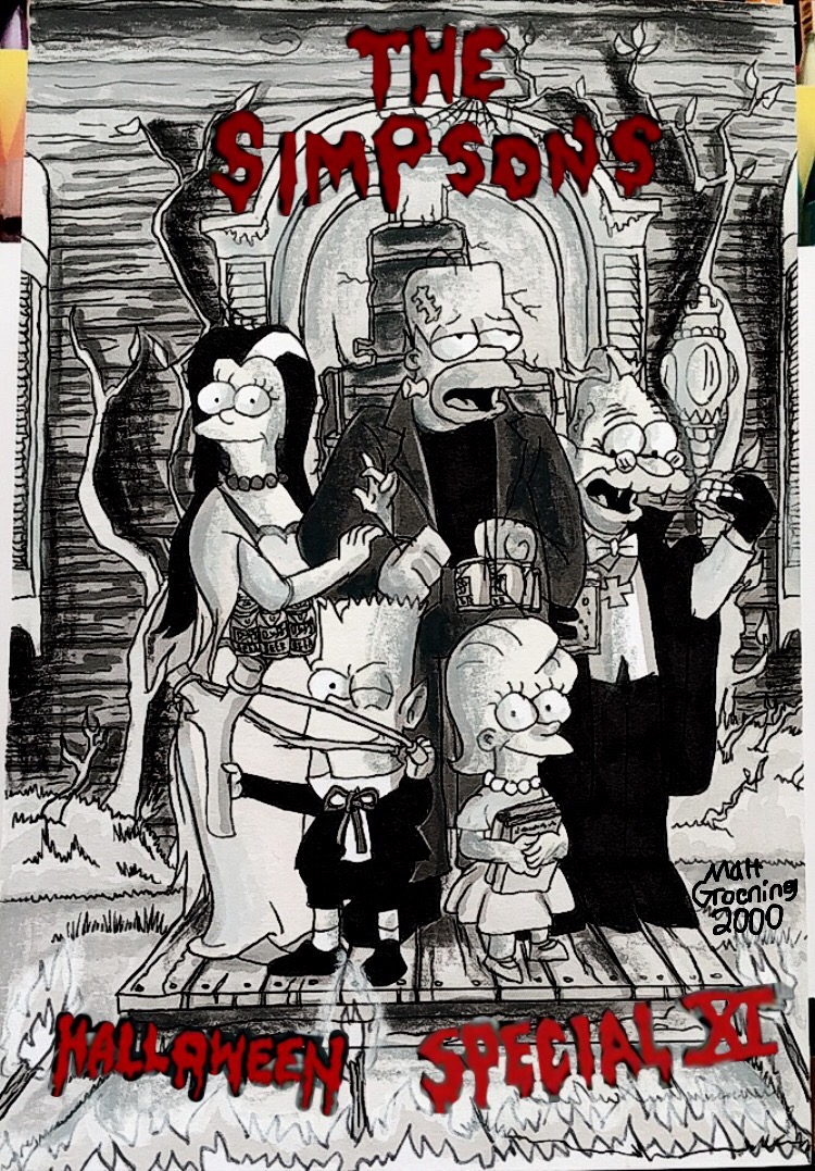 The Simpsons Treehouse Of Horror Xi By Wilduda On Deviantart