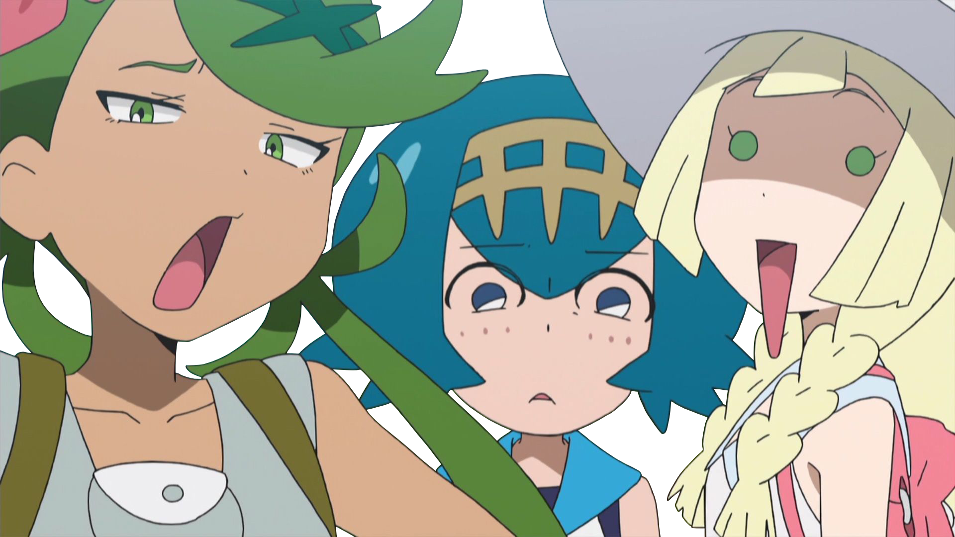 Mallow Lana And Lillie Render By Ashleytheskitty On Deviantart