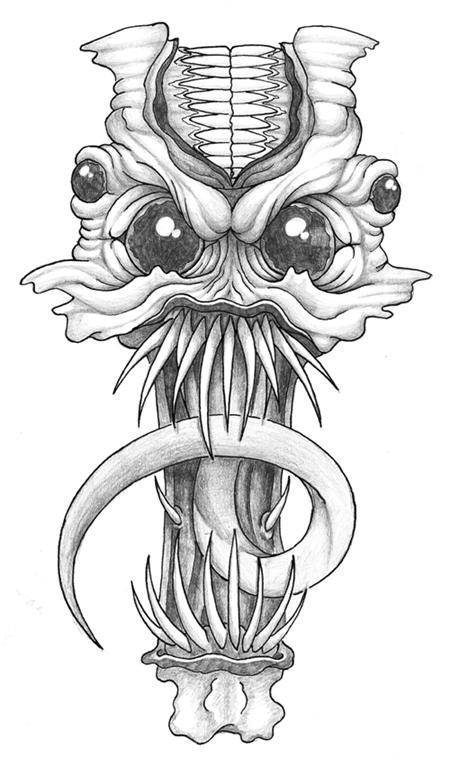 Demon Head By Prota J On Deviantart