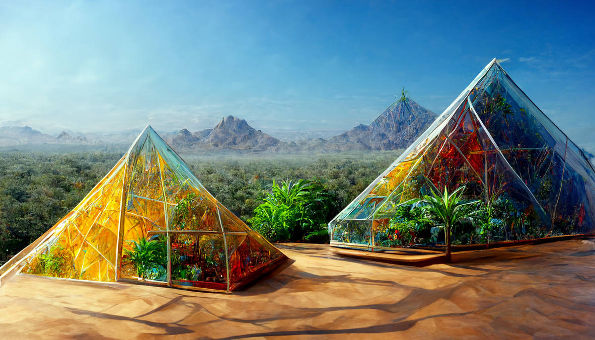 Glass Pyramid Rainforest By Utauradon On Deviantart
