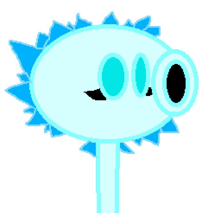 Hail The Ice Peashooter By Schooliusbutartig On Deviantart