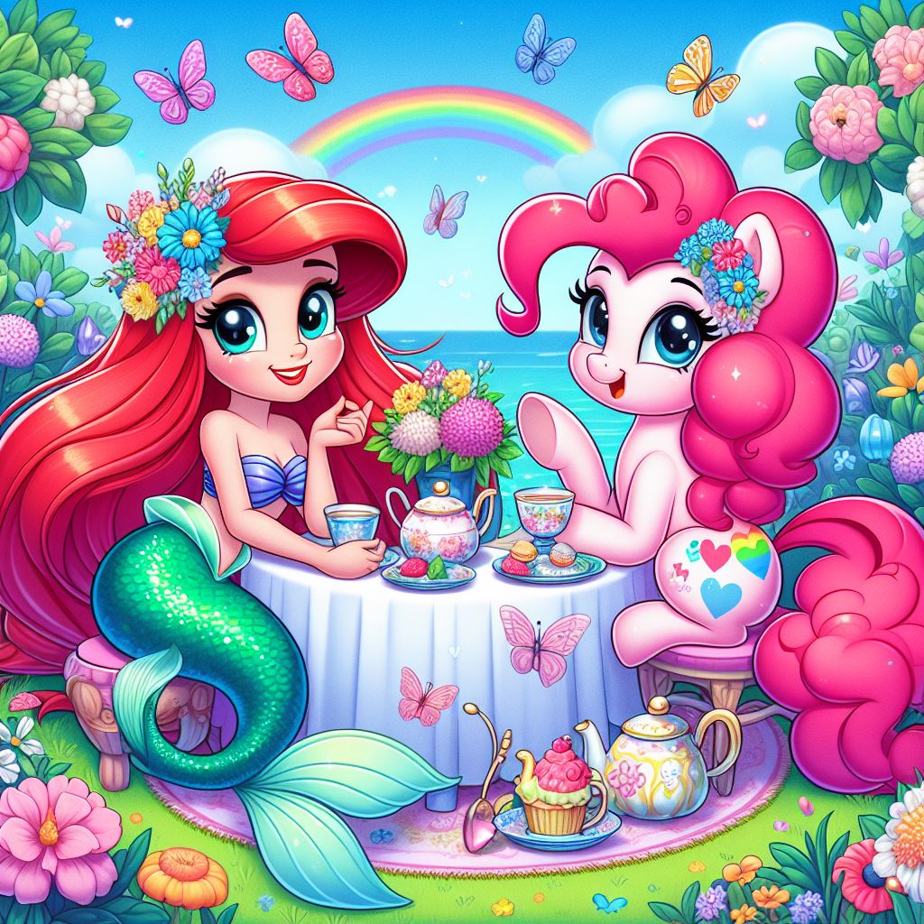 Ariel And Pinkie Pie 2 By Carlosuriel13 On Deviantart