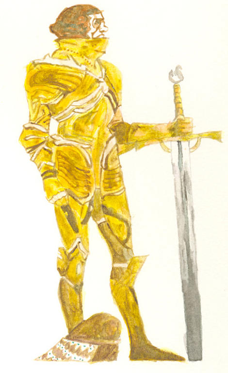 Knight - watercolor by jpaul on DeviantArt