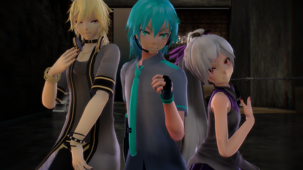 Mmd Super Psycho Love By Elina002 On Deviantart
