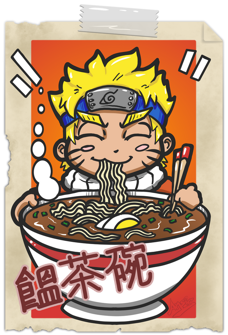 Naruto Ramen Bowl Poster By Ansis8301 On Deviantart